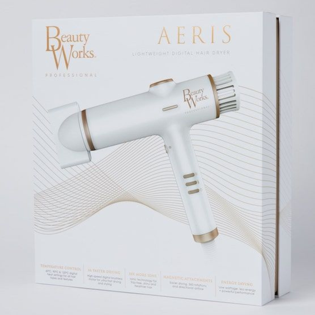 Beauty Works | Aeris Hair Dryer – Doll Face House of MakeUp