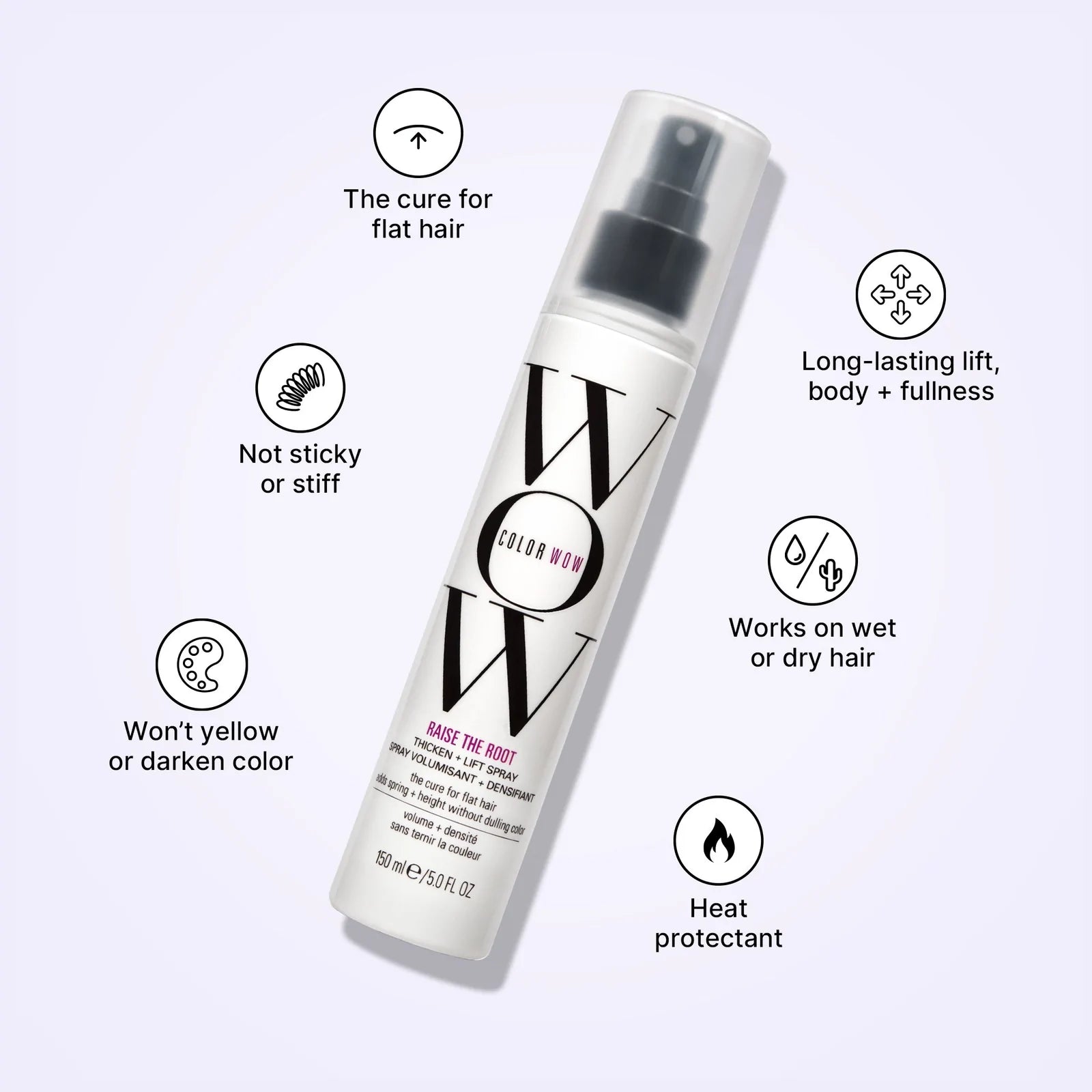 Color Wow | Raise the Root Thicken & Lift Spray – Doll Face House of MakeUp