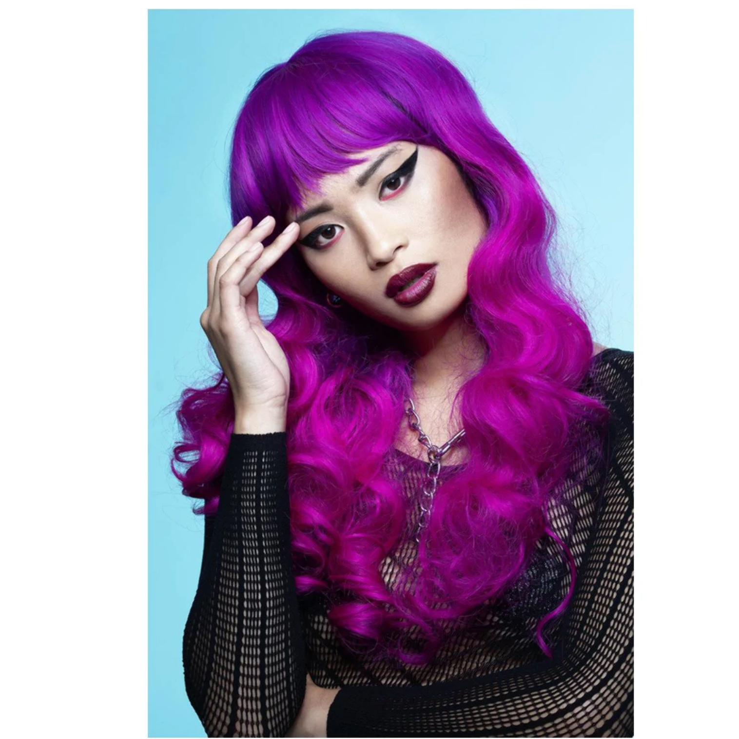Manic Panic Siren Wig | Fuchsia Passion – Doll Face House of MakeUp