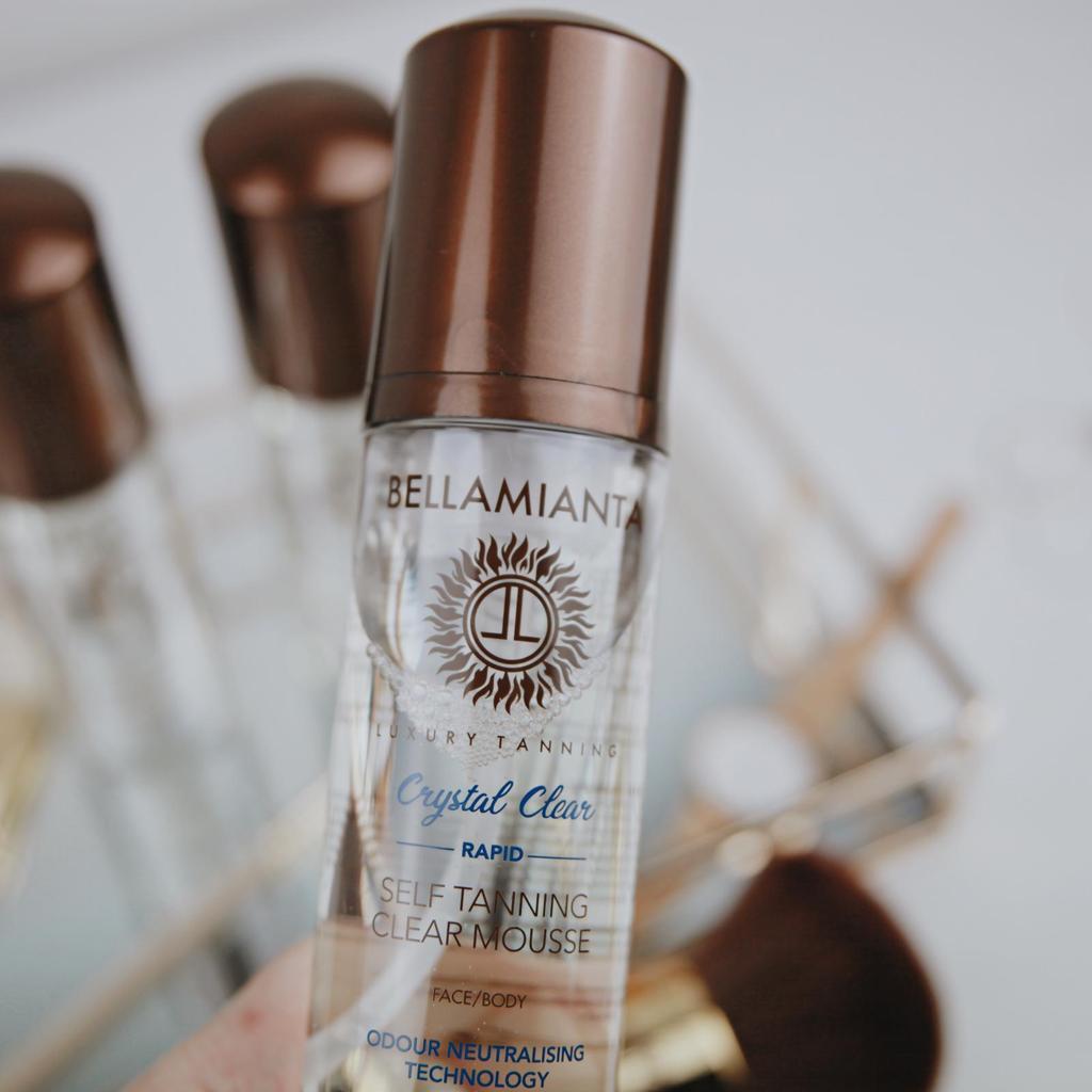 Bellamianta | CRYSTAL CLEAR RAPID SELF TANNING MOUSSE – Doll Face House ...